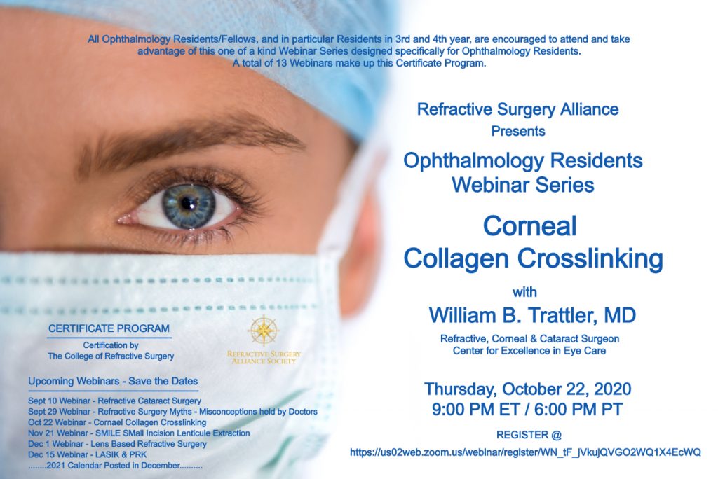 Eyes on Residents_Crosslinking – Refractive Surgery Alliance Society